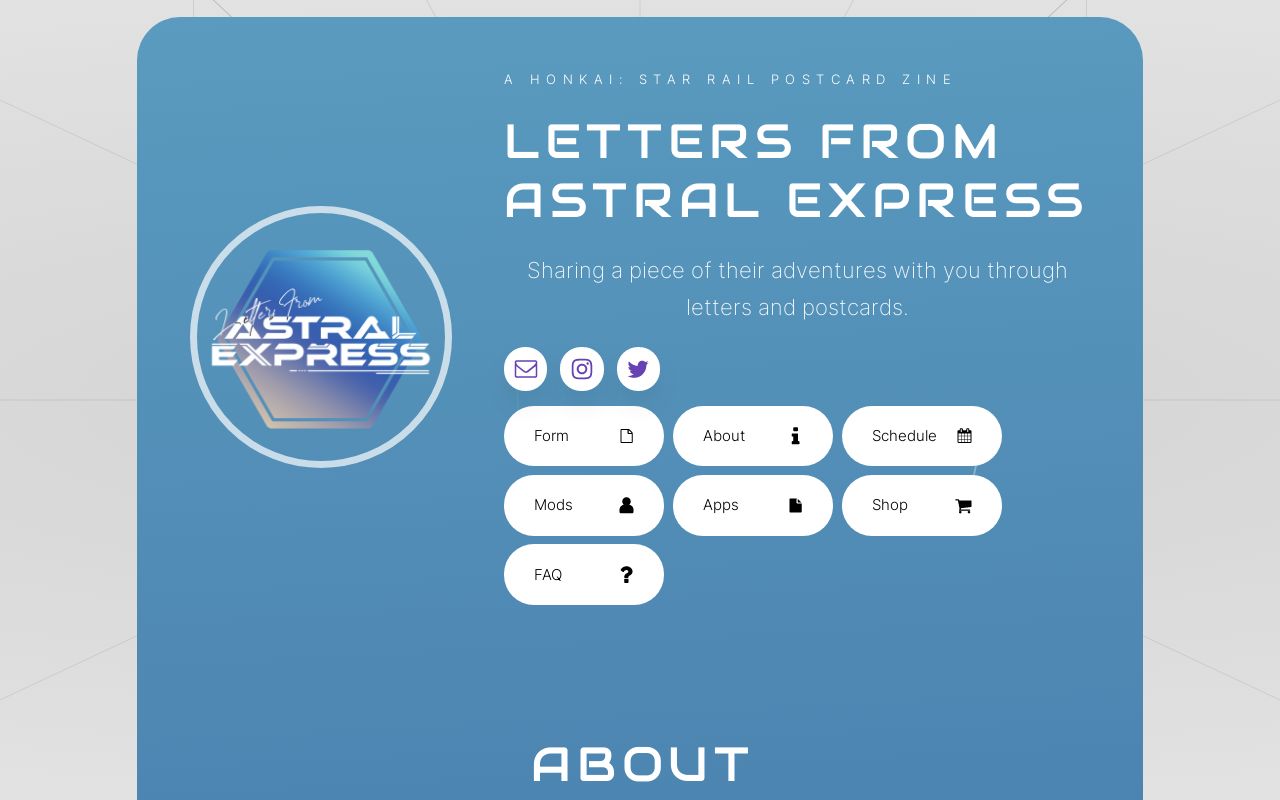 Letters from Astral Express